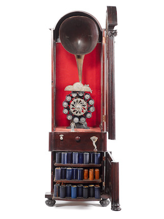 Bonhams : A rare Autophone automatic phonograph console, by The ...