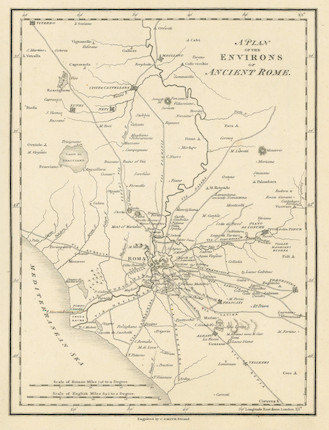 Bonhams : CLASSICAL ATLAS Atlas Classica. A Series of Maps Illustrative ...
