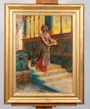 Bonhams : Georges Antoine Rochegrosse (French, 1859-1938) A Middle ...