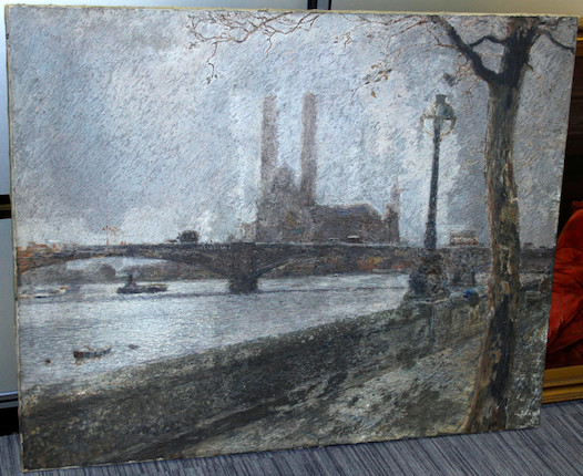 Bonhams : Christopher Sanders RA (British, 1905-1991) 'No.3 October Day ...