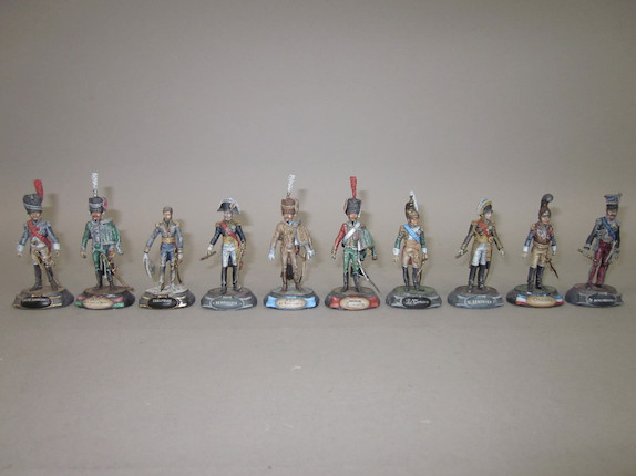 Bonhams : Labayen 54mm Portrait Figures, Napoleon's Marshals and ...
