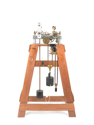 Bonhams : A turret clock movement of small size John Wilding