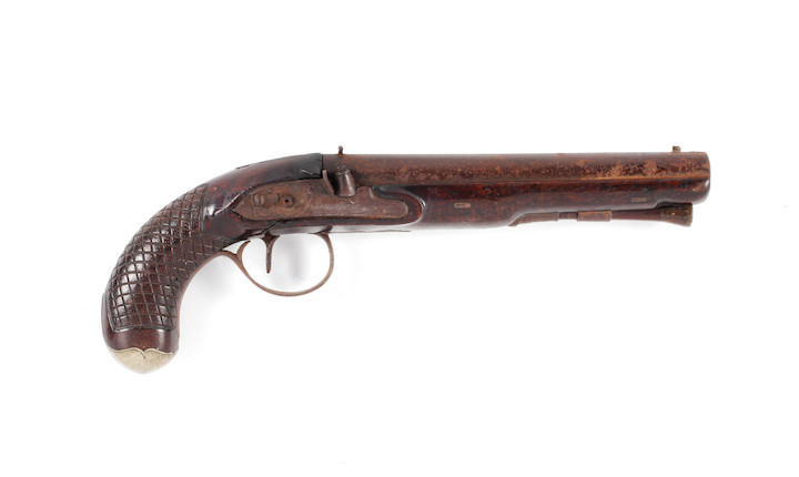 Bonhams : A Percussion Officer's Pistol Of Musket Bore