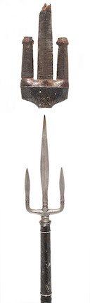 Bonhams : An 18th/19th Century Indian Ceremonial Trident