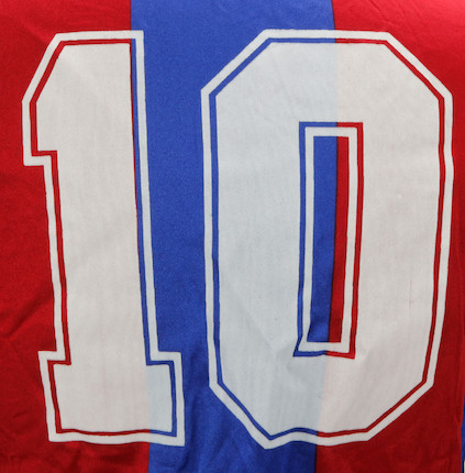 Bonhams : Gary Lineker Barcelona full match issued kit