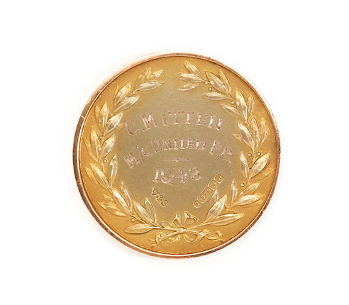 Bonhams : 1948 Charity Shield medal awarded to Manchester United's ...