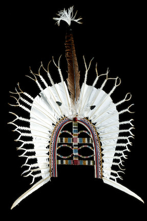 Bonhams : A Headdress, Dhari/Dhoeri (Dance Headdress), Torres Strait ...