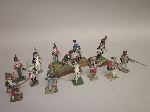 Bonhams : 54mm scale Military Miniature Figures 145 approx