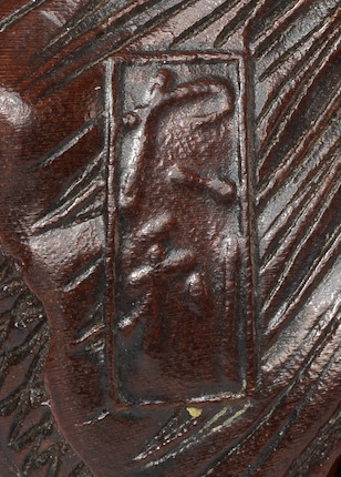 Bonhams : A fine wood netsuke of a ningyo (mermaid) By Tadatoshi (circa ...