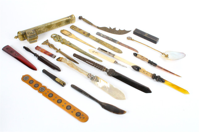 Bonhams : A 19th century Ottoman scribe box (divit)