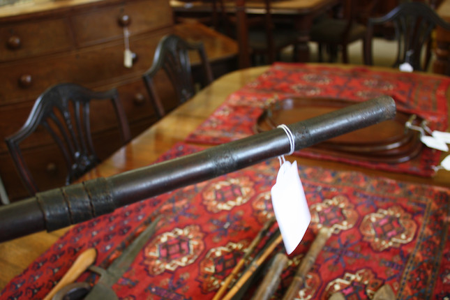 Bonhams : A collection of Rhodesian tribal artifacts and weapons