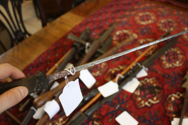 Bonhams : A collection of Rhodesian tribal artifacts and weapons