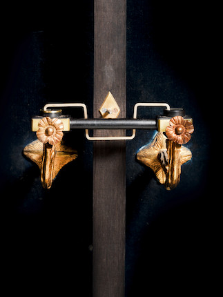 Bonhams : A fine and rare mid 19th century burr maple electric master ...