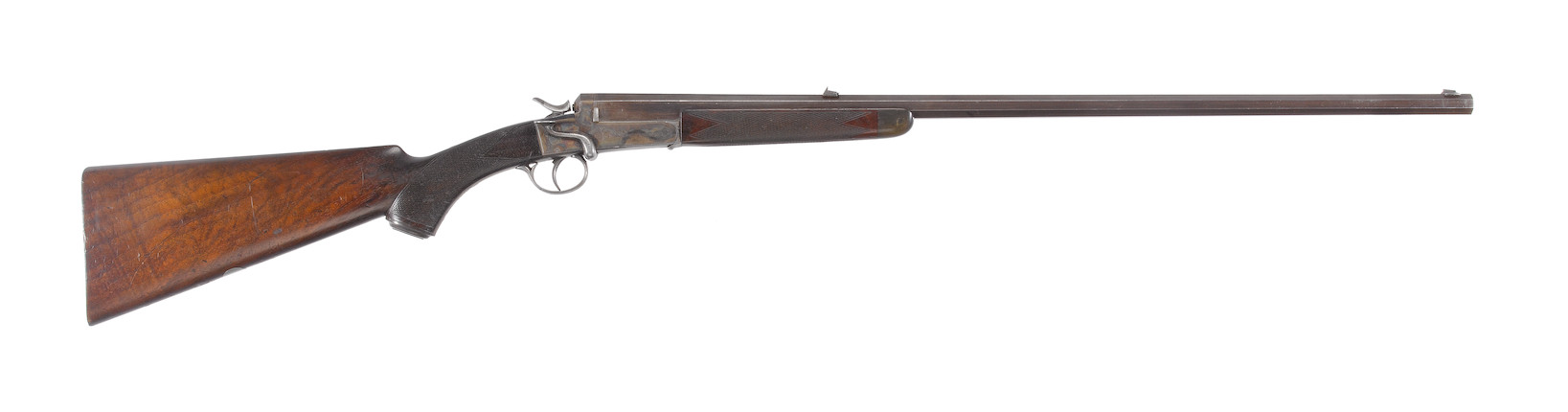 Bonhams : A .295/.300 hammer rook-rifle by W.J. Jeffery & Co., no. 2183
