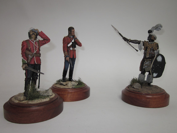 Bonhams : 100-120mm scale military models, British Colonial and others 9