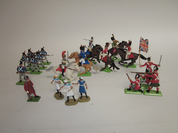 Bonhams : Britains plastic Eyes Right, Deetail and Herald toy soldiers 175