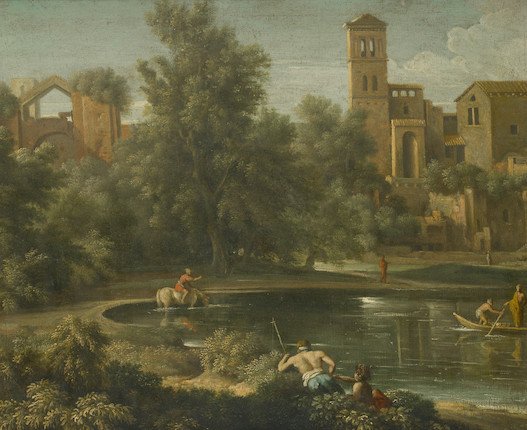 Bonhams : Studio of Gaspard Dughet, called Gaspard Poussin (Rome 1615 ...