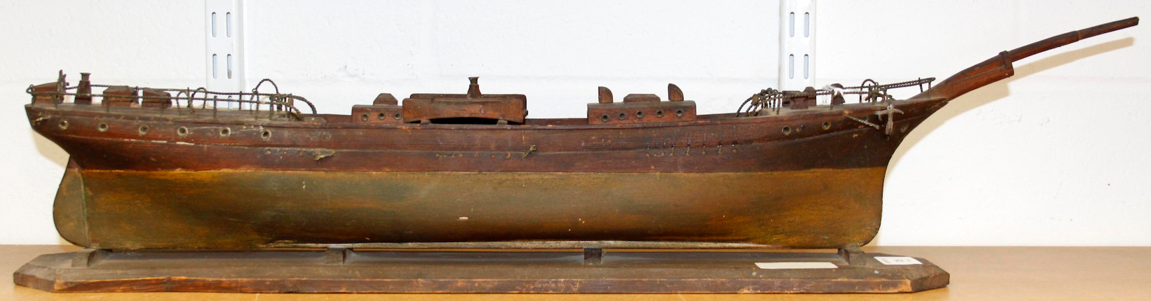 Bonhams : A scratch built ship model