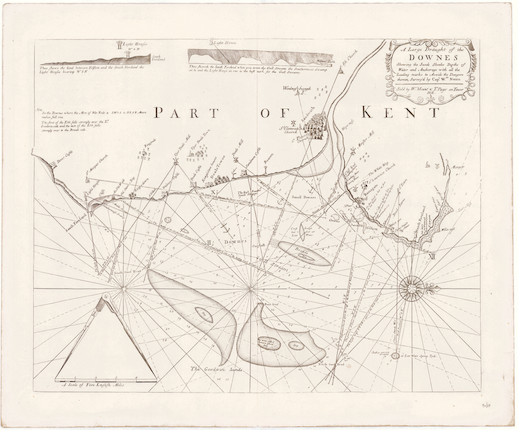 Bonhams : KENT - GOODWIN SANDS and THE DOWNS COLLINS (GREENVILLE) A ...
