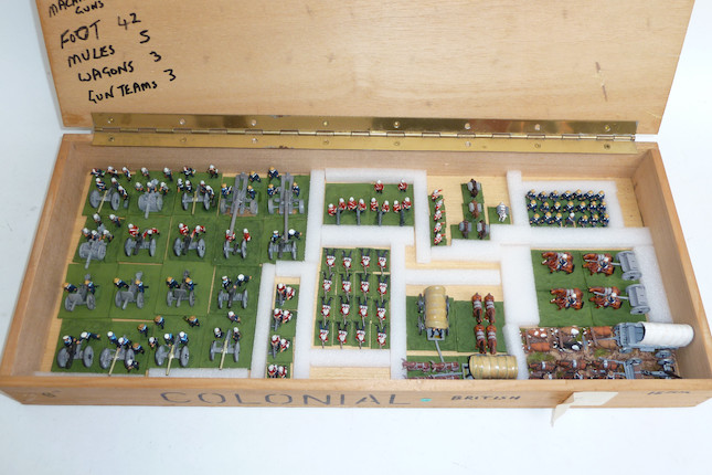 Bonhams : Wargaming 15mm British Colonial Army, Zulu Wars 730 approx