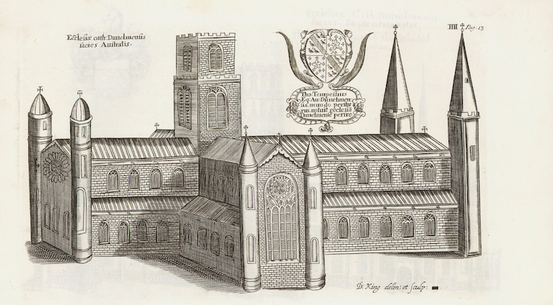 Bonhams : DUGDALE (WILLIAM) Monasticon Anglicanum Or the History of the Ancient Abbies ...