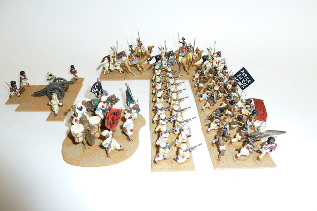 Bonhams : Wargaming 25mm Dervish Army 423