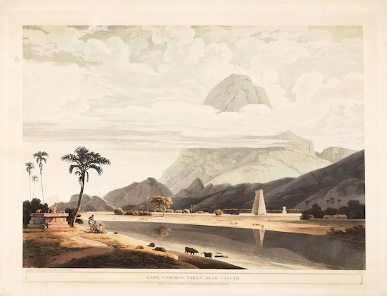 Bonhams : DANIELL (THOMAS and WILLIAM) Cape Comorin, Taken Near Calcad ...