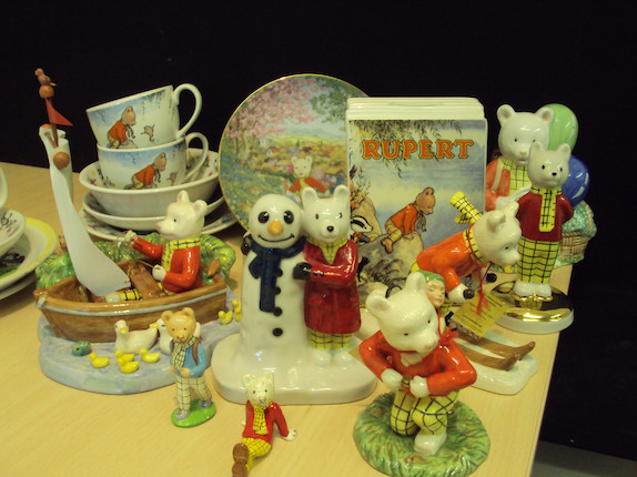 Bonhams : A collection of Rupert the Bear memorabilia