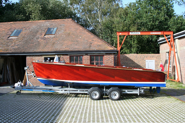 Bonhams : Medusa. A 1938 Classic Harbour Launch. Length 24ft.(m) Beam ...