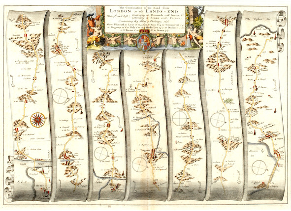 Bonhams : OGILBY (JOHN) The Continuation of the Road from London to ...