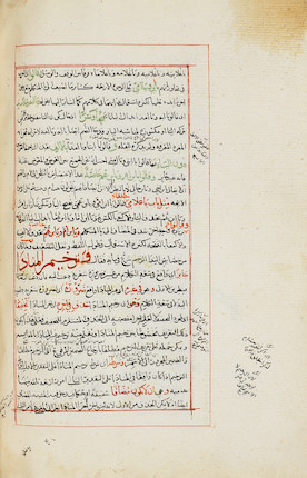 Bonhams : Qiwam-ad-Din 'Abdul-Rahman bin Ahmad al-Jami al-Naqshabandi, Kitab al-Fawa'id al-dhiya ...