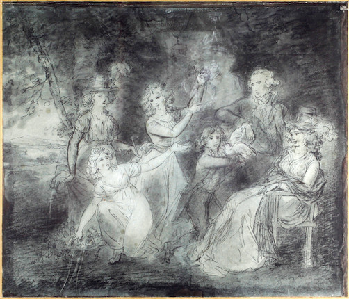Bonhams : Circle of Angelica Kauffman (Coire 1740-1807 Rome) Study for ...