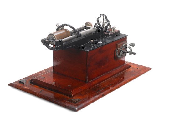 Bonhams : An Important Edison Class M electric phonograph in glazed ...