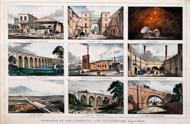 Bonhams : Attributed to Thomas Talbot Bury (1811-1877) 'Panorama of the ...