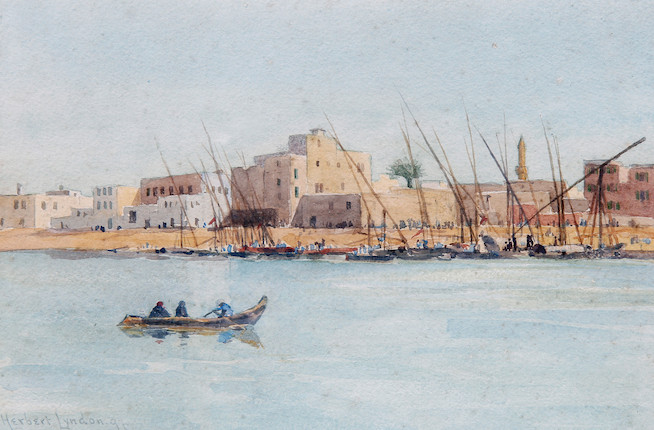 Bonhams : Samuel Lawson Booth (British, -1928) View of Jerusalem ...