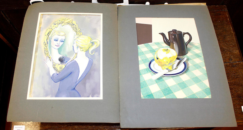 Bonhams : David Hutter (1930-1990) Sketchbooks dating from 1969 to 1989 ...