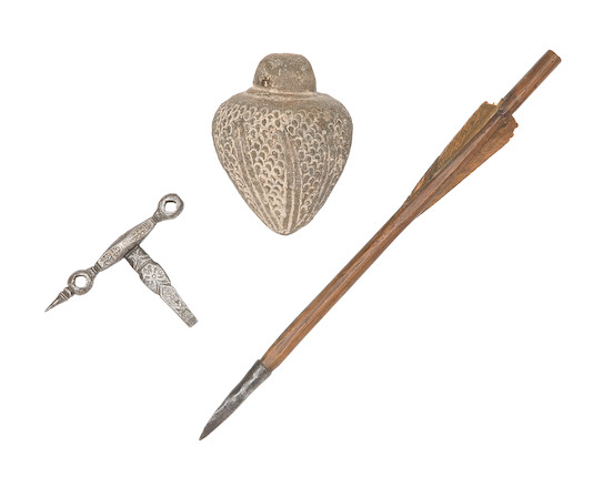 Bonhams : A Rare Islamic Incendiary Grenade, A German Iron Wheel-Lock ...