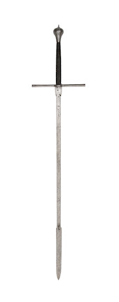 Bonhams : A Very Rare German Boar-Sword (Schwein-Degen)