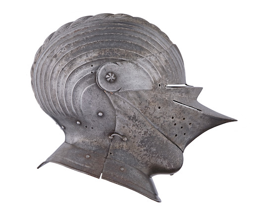 Bonhams : A North German Close-Helmet Of 'Maximilian' Type