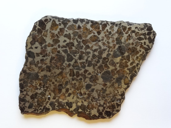 Bonhams : A Brahin Meteorite Pallasite Specimen,Stony-Iron Pallasite ...