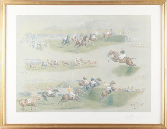 Bonhams : Alfred Bright (British, active 1890-1937) Three Grand ...