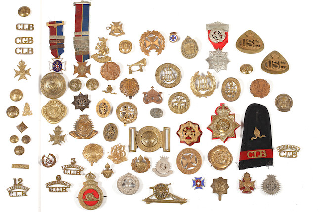 Bonhams : Boys Brigade/Church Lads Brigade & Red Cross Badges