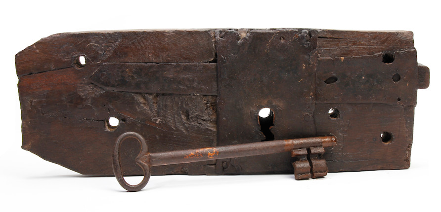 Bonhams : A 17th Century iron lock