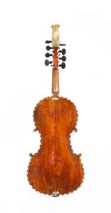 Bonhams : A Norwegian Hardanger Fiddle circa 1890 (1)