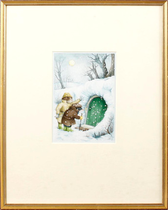 Bonhams : Jonathan Langley (British, born 1952) Illustration to Wind in ...