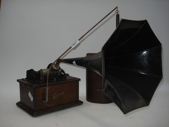 Bonhams : An Edison Home phonograph, Model B,