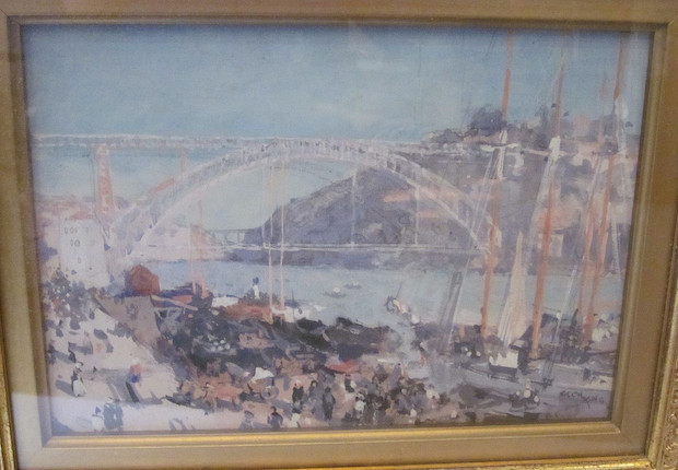 Bonhams : Cecil George Charles King (British, 1881-1942) View of a ...