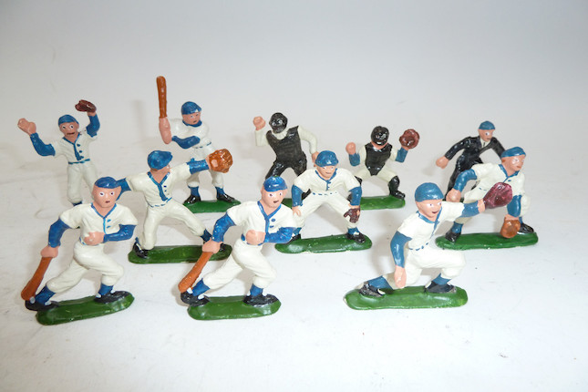 Bonhams : Aluminium 56mm scale Baseball Players 11