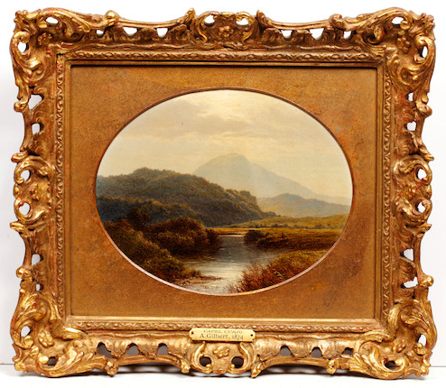 Bonhams : Arthur Gilbert (British, 1819-1895) 'Night - looking into ...