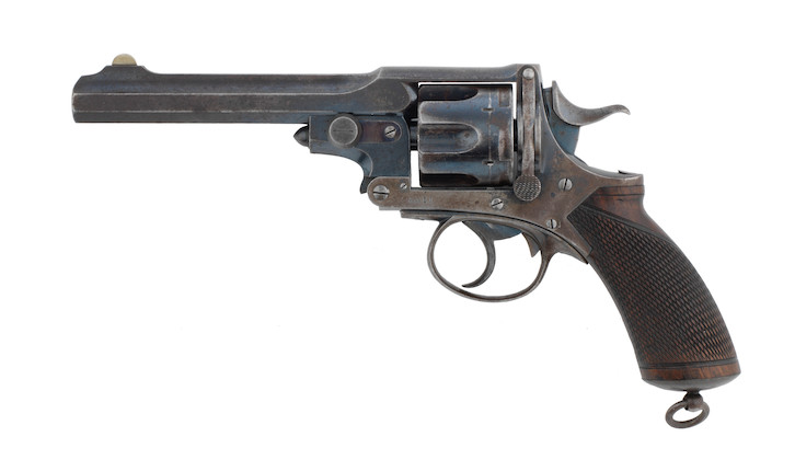 Bonhams : A .455 (CF) Webley 'No. 4' (Pryse) revolver by Webley & Scott ...